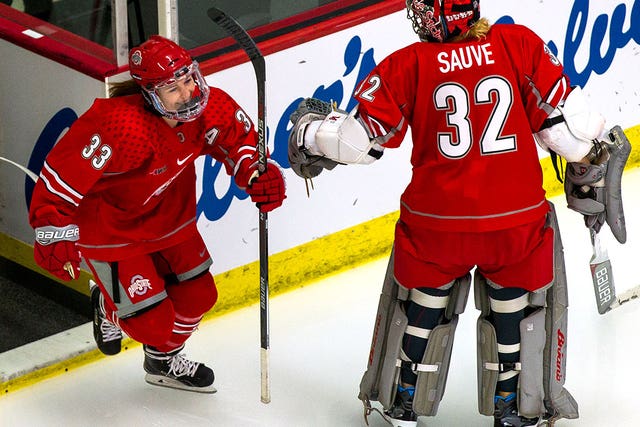 Jincy Dunne makes her return to the ice with Ohio State debut | FOX Sports