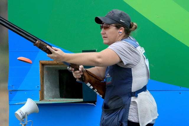 American Kim Rhode becomes first woman to individually medal in 6 ...