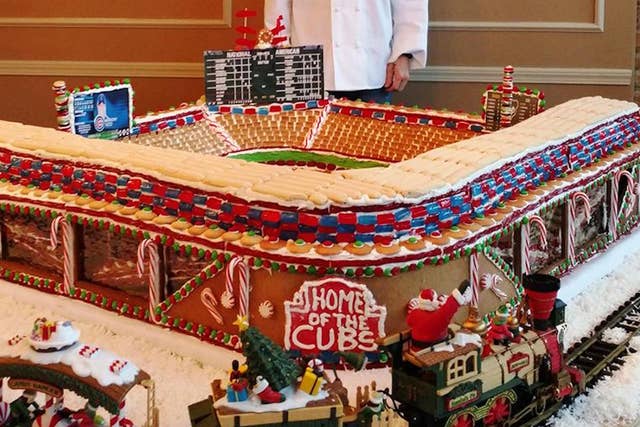 This 400-pound Wrigley Field gingerbread house is too sweet to eat ...