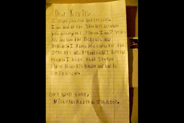 Young fan hopes guy who decked Kevin Huber 'loses his house' | FOX Sports