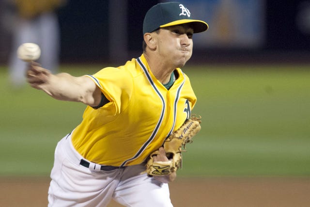 A's Venditte explains how he ended up becoming a 'switch-pitcher' | FOX ...