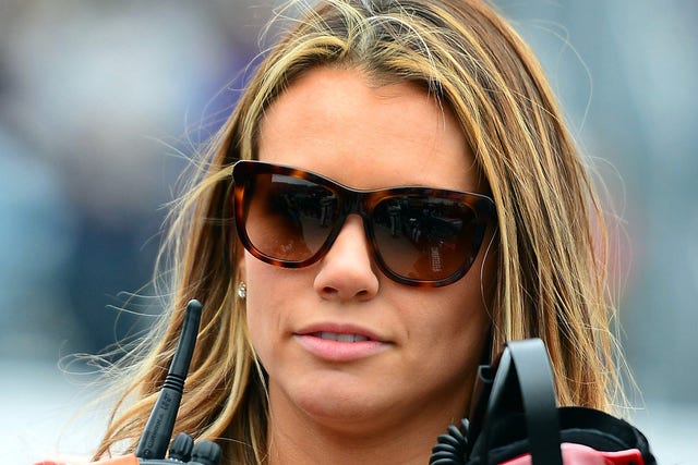 Denny Hamlin's girlfriend, Jordan Fish, makes a big catch (really ...