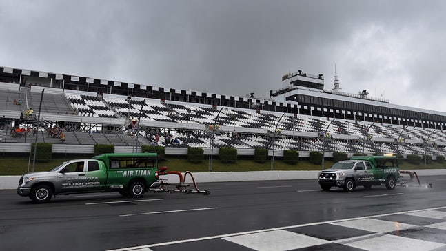 What happens behind the scenes when a race is rained out? | FOX Sports