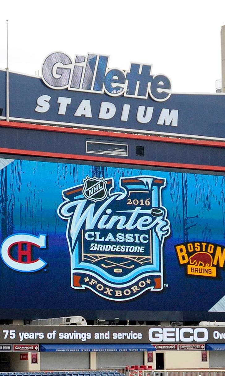 NHL Winter Classic logos revealed at Gillette Stadium in Foxboro | FOX ...