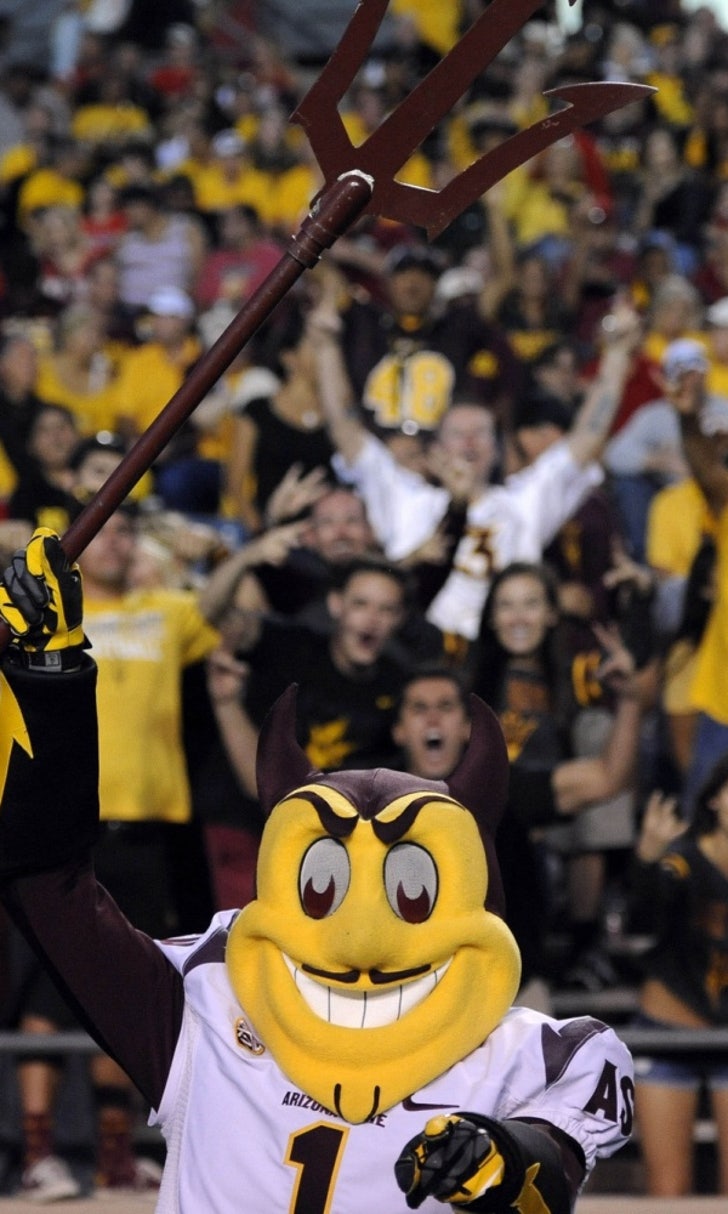 ASU mascot Sparky sends city councilman back to the hospital | FOX Sports