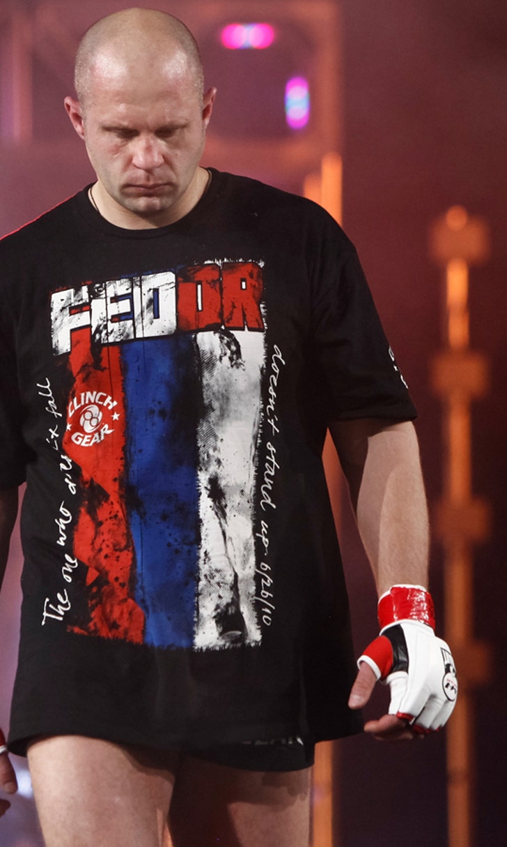 Fedor Emelianenko: I want a rematch with UFC champion Fabricio Werdum ...
