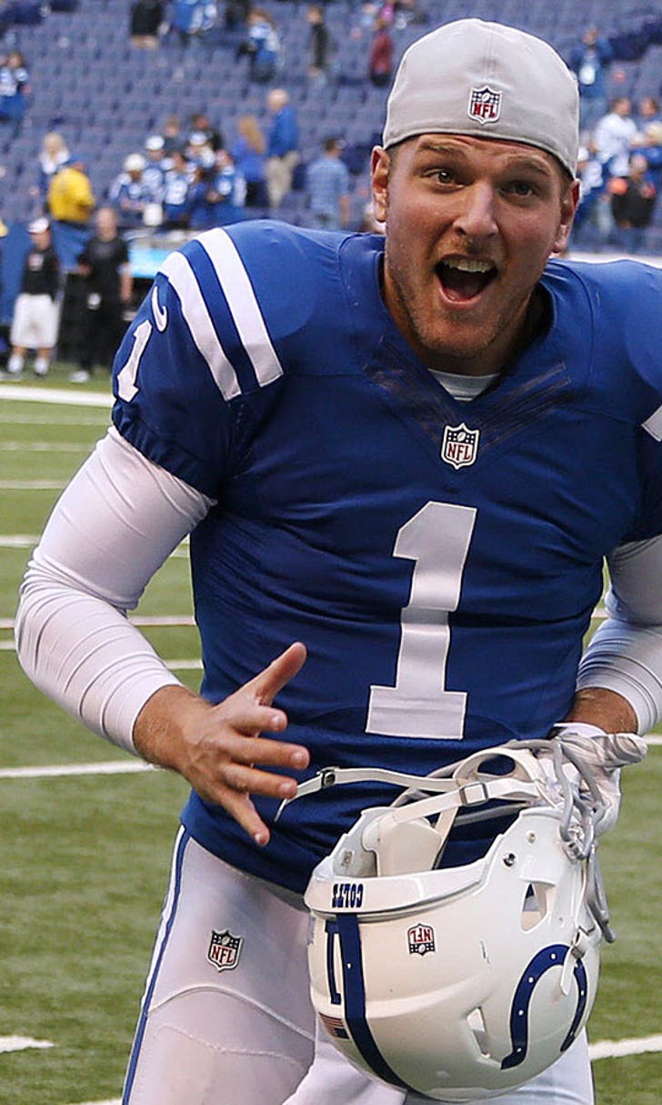Colts' Pat McAfee sets Guinness World Record for longest blindfolded FG ...