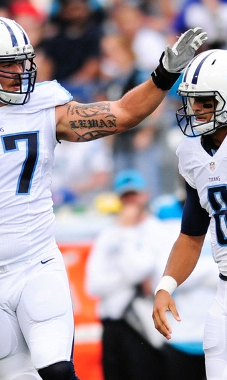 Taylor Lewan Treats Everyone to a Big Guy Touchdown Catch (Video) | FOX ...