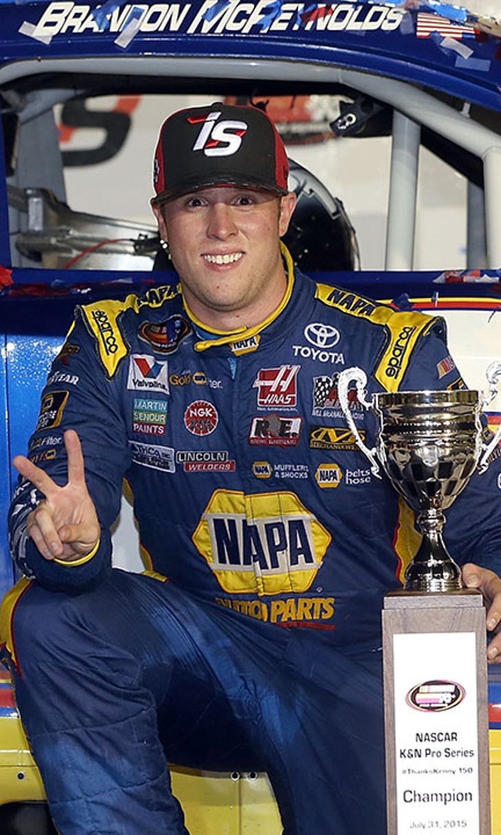 Brandon McReynolds wins NASCAR K&N race at Iowa Speedway | FOX Sports