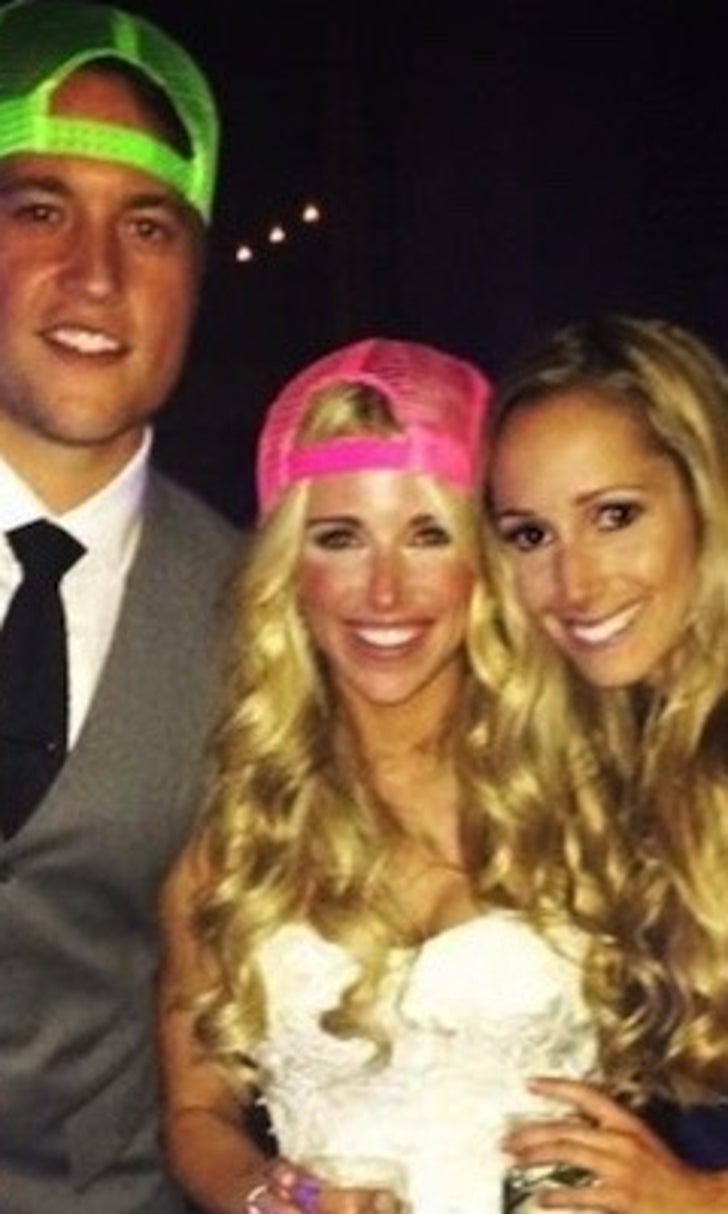 Matthew Stafford, girlfriend Kelly Hall tie the knot | FOX Sports