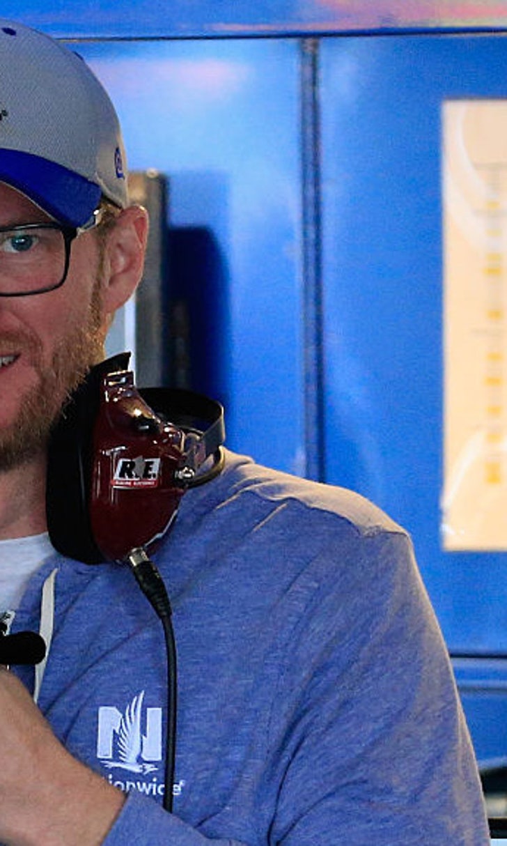 Dale Earnhardt Jr. pumped to wear cool new helmet by Daytona | FOX Sports