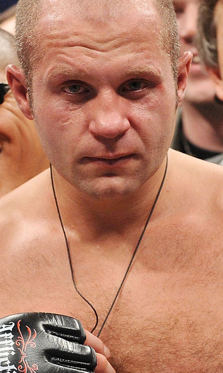 Report: Fedor Emelianenko returning to MMA, but could he sign with UFC ...