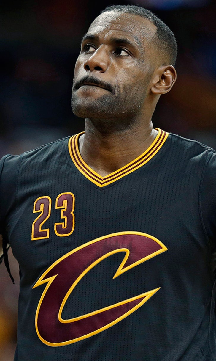 LeBron says he loves Cavs' black jerseys, ripped sleeves out of ...