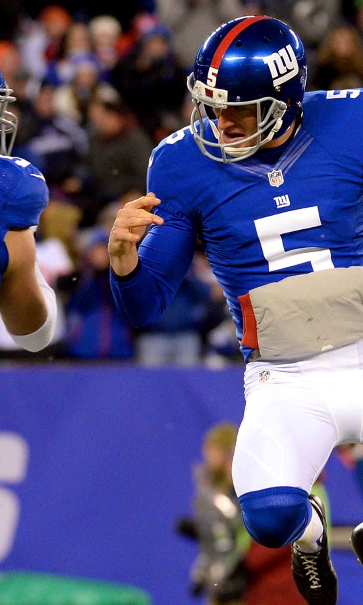 Giants' Steve Weatherford survives car wreck on route to OTAs | FOX Sports