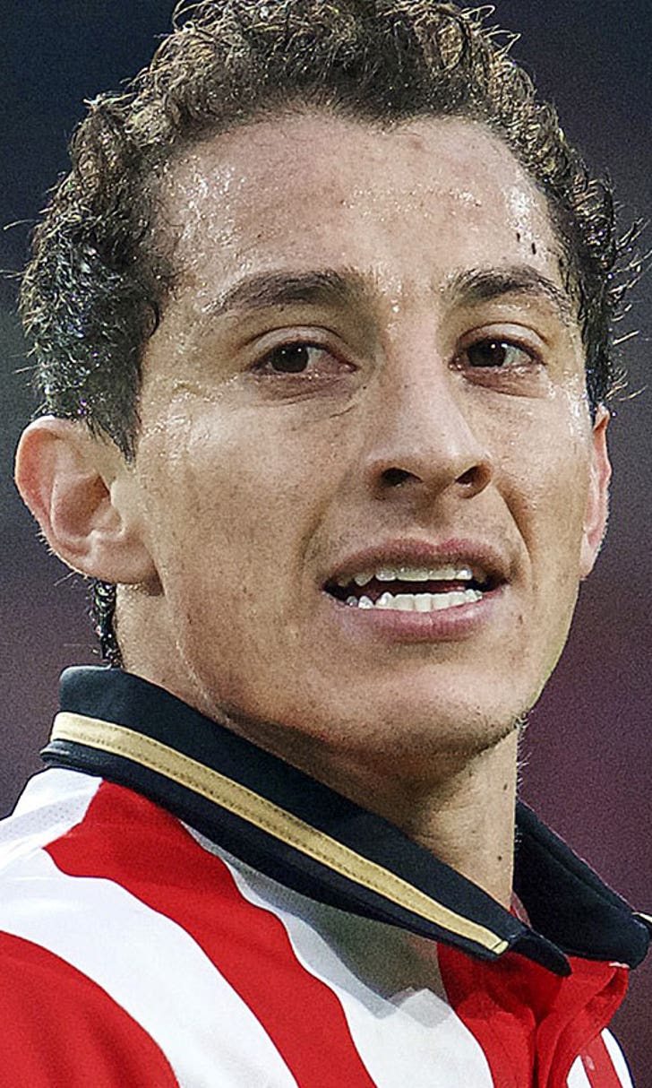 PSV midfielder Andres Guardado faces fitness race for Champions League ...