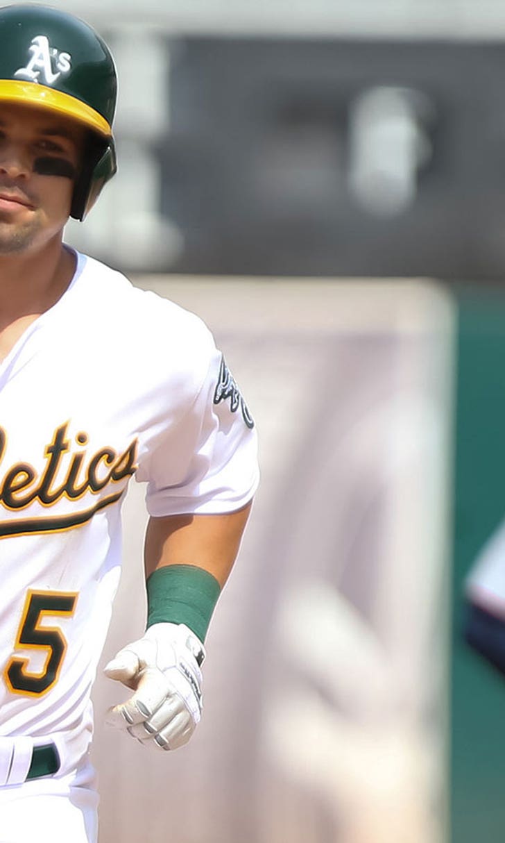 Smolinski instantly making presence felt for A's | FOX Sports