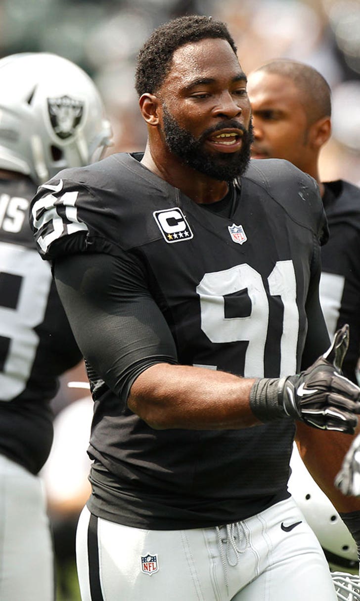 Justin Tuck officially lands on Raiders' season-ending IR | FOX Sports