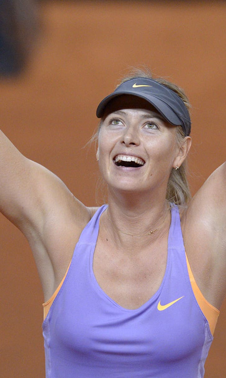 Sharapova comeback leads to third straight Porsche Grand Prix title ...