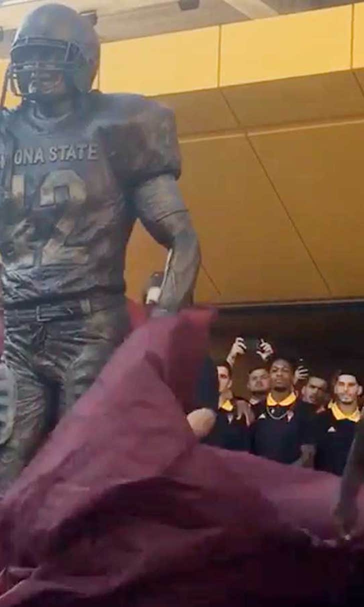 ASU unveils Pat Tillman statue at Sun Devil Stadium | FOX Sports