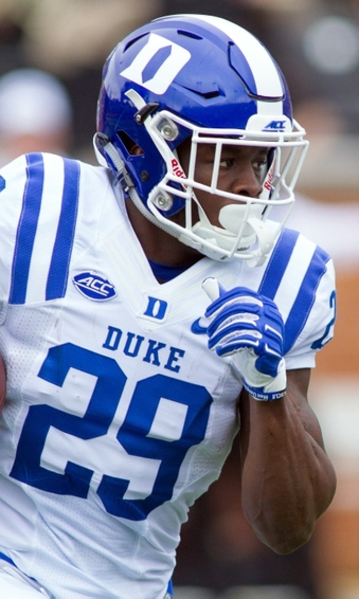 Duke's Shaun Wilson returns kickoff 96 yards for TD vs Notre Dame | FOX ...