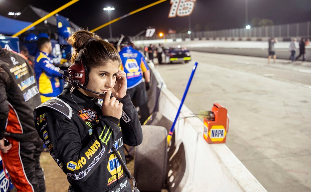 Hailie Deegan riding fast lane on rise in auto racing | FOX Sports