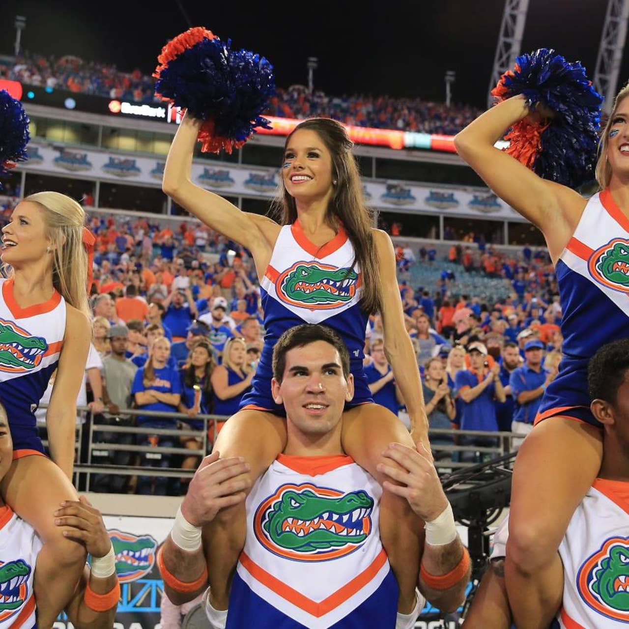 Katie Martin Bronco Cheerleader