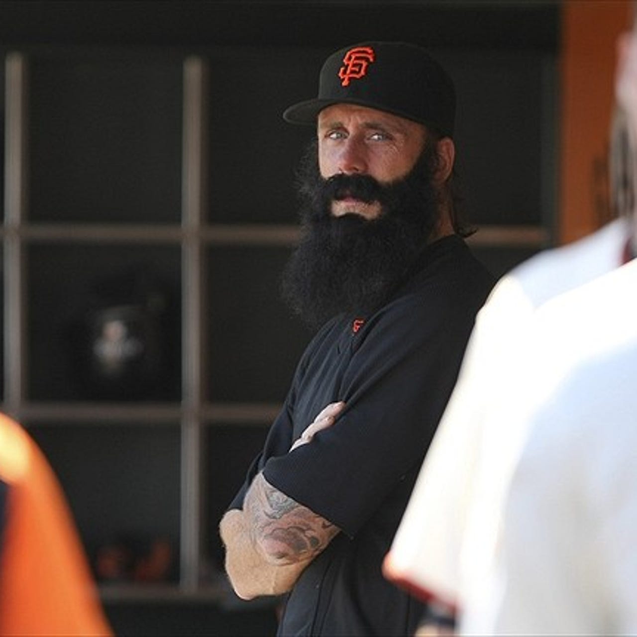 Brian Wilson Beard Dodgers