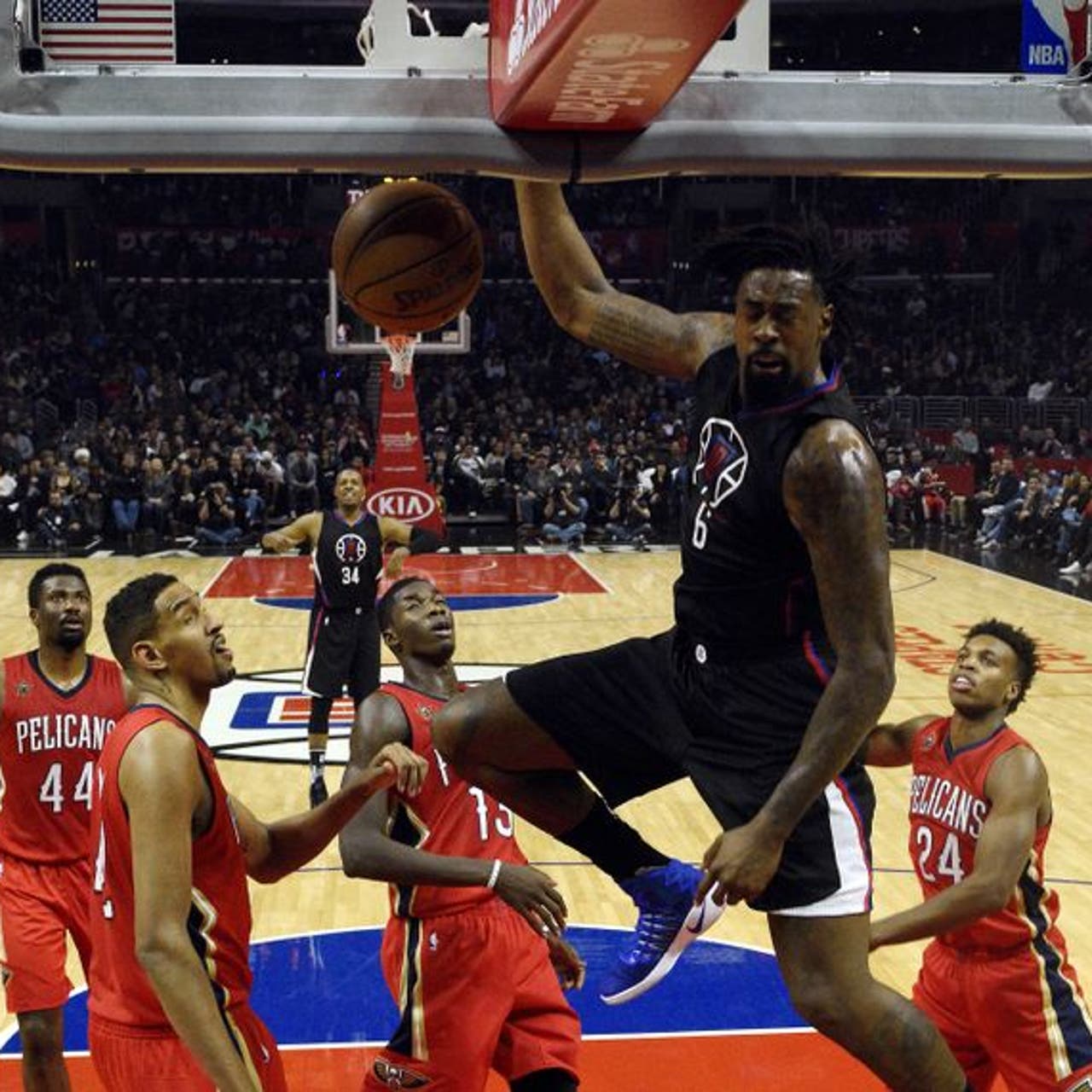 Deandre Jordan Dunk On Dwight