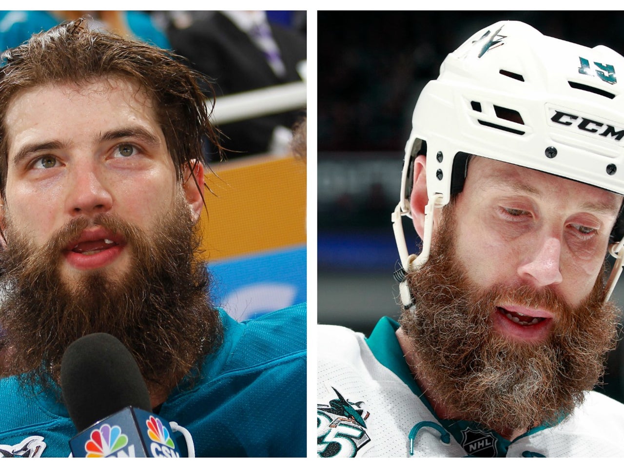 brent burns beard evolution