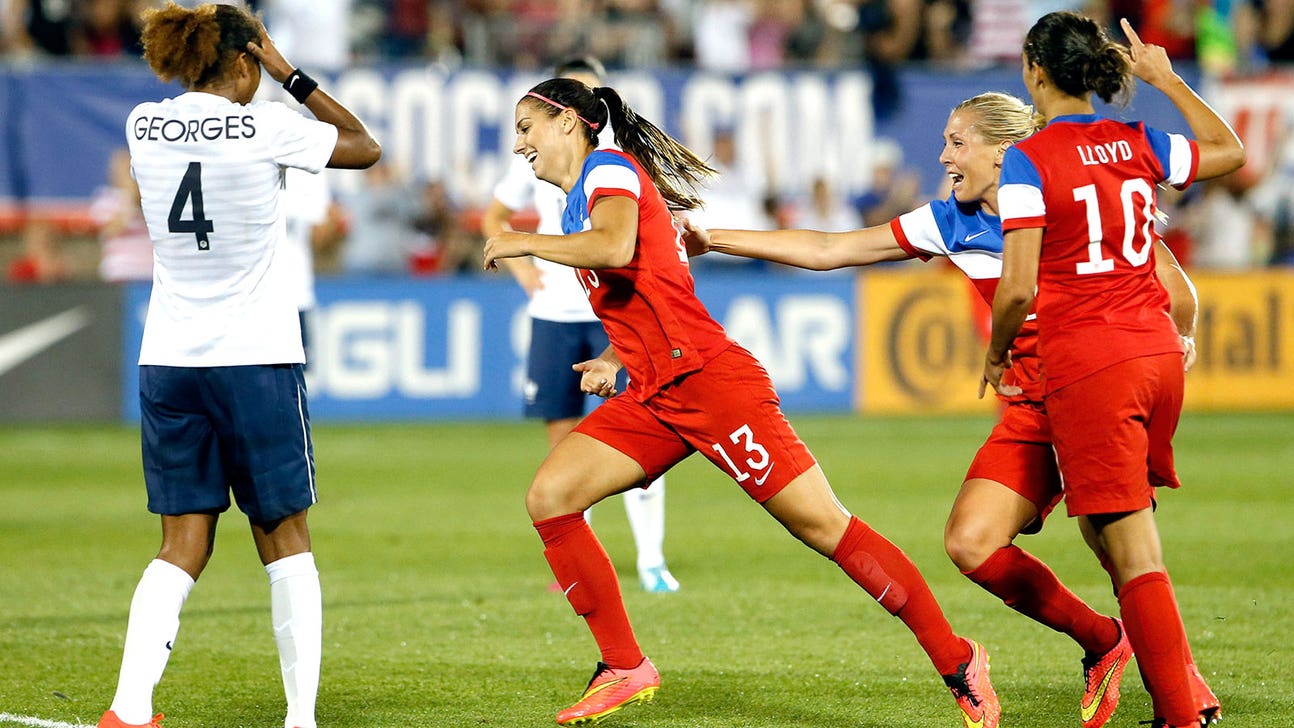 Alex Morgan strikes twice as Team USA women draw France | FOX Sports