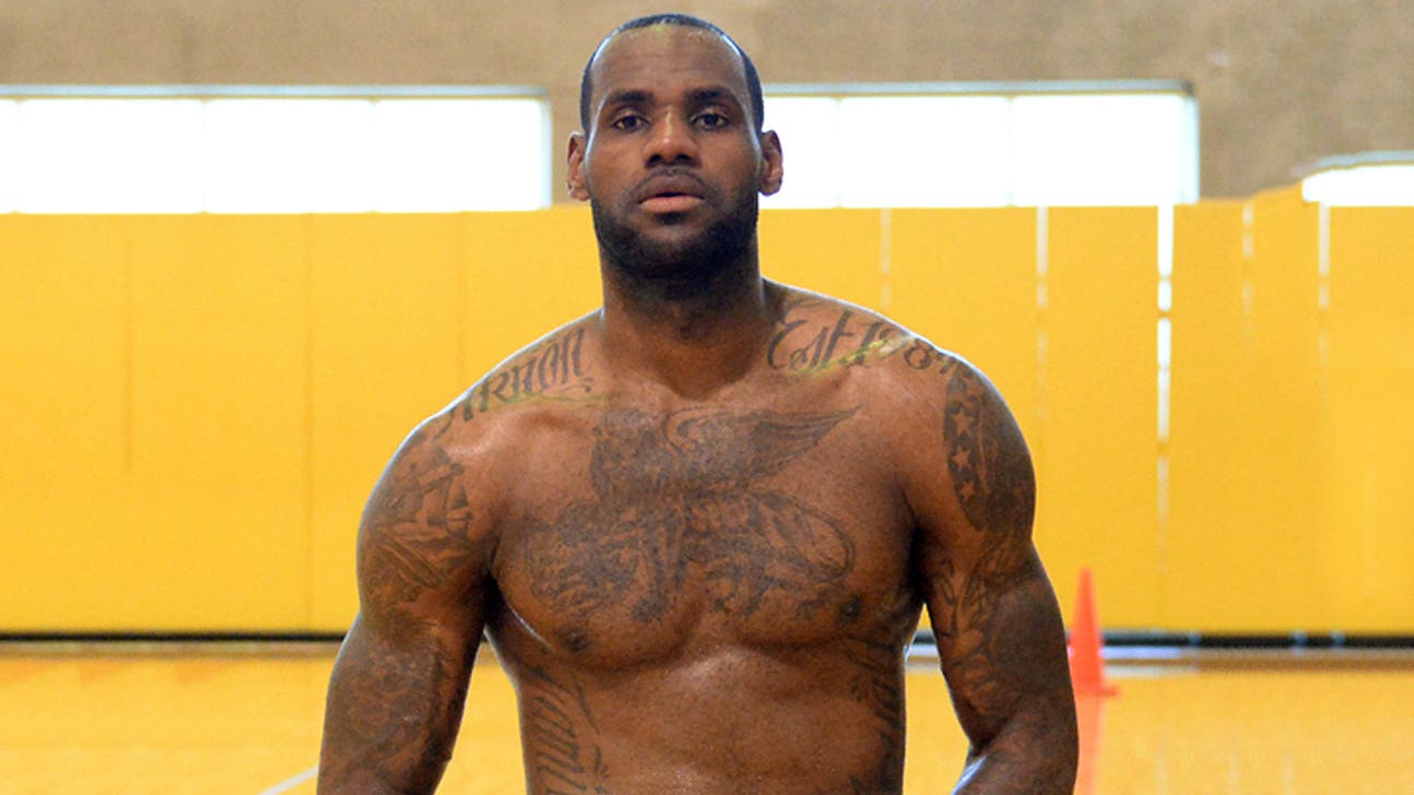 Lebron James Chest Tattoo Meaning LeBron James Talks Playing With Luka