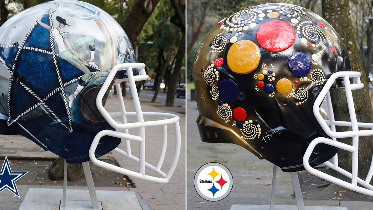 Every NFL helmet reimagined and hand-painted by Mexican artists | FOX ...