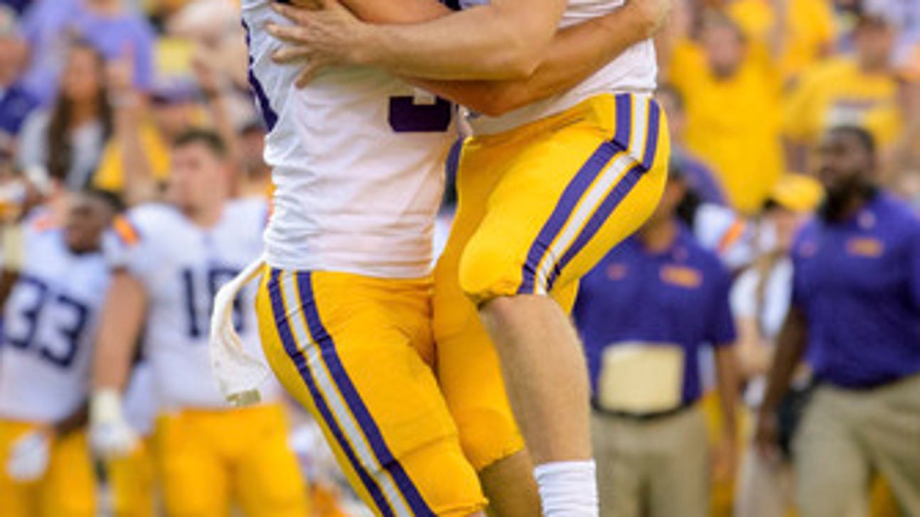 LSU stuns No. 10 Auburn, riding clutch defense to 27-23 win (Oct 14 ...