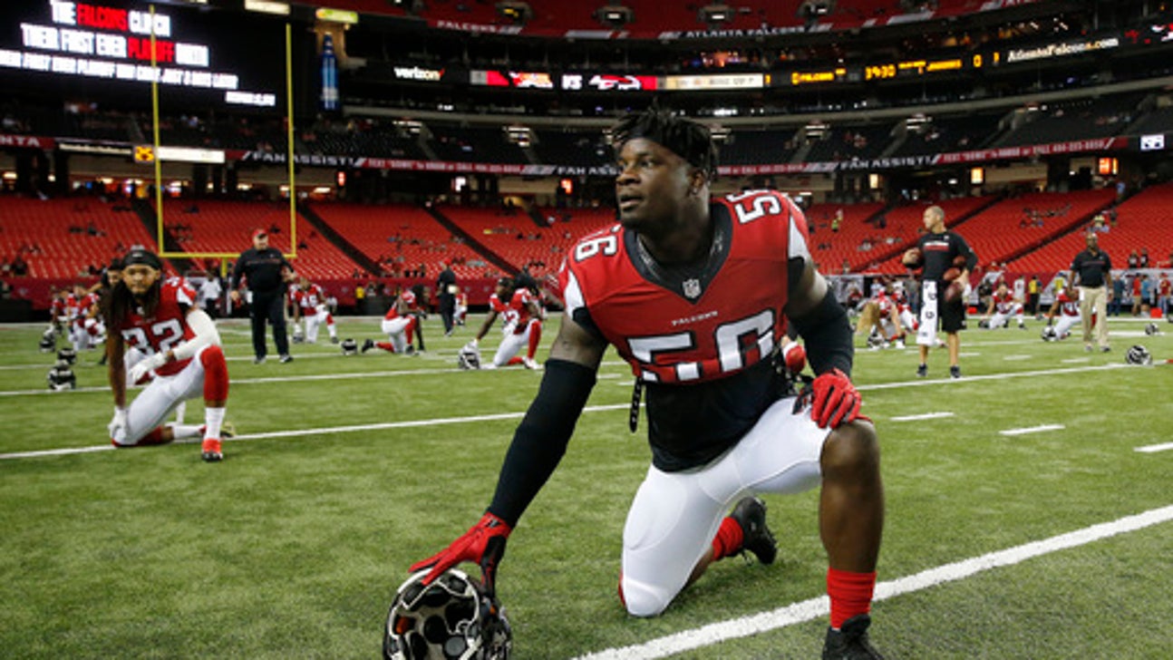 Familiar face Weatherspoon back for 3rd stint with Falcons | FOX Sports