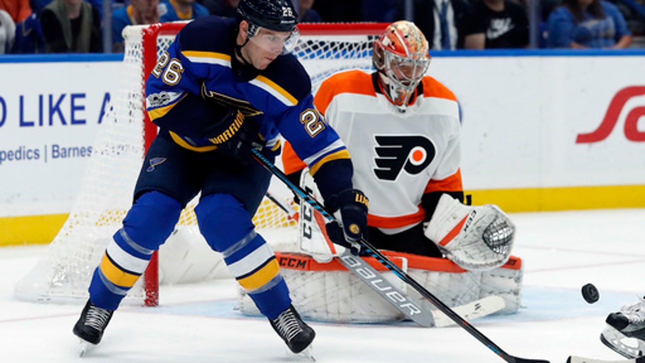 Neuvirth makes 33 saves as Flyers blank Blues 2-0 | FOX Sports