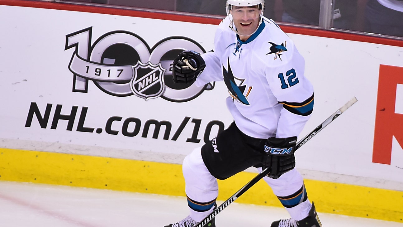 Vancouver Canucks D Larsen Scores First Goal, Marleau Scores 500th ...