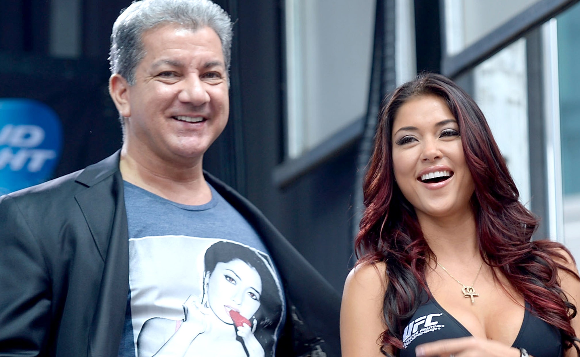 Did Bruce Buffer cop a feel on UFC Octagon Girl Arianny Celeste? | FOX ...