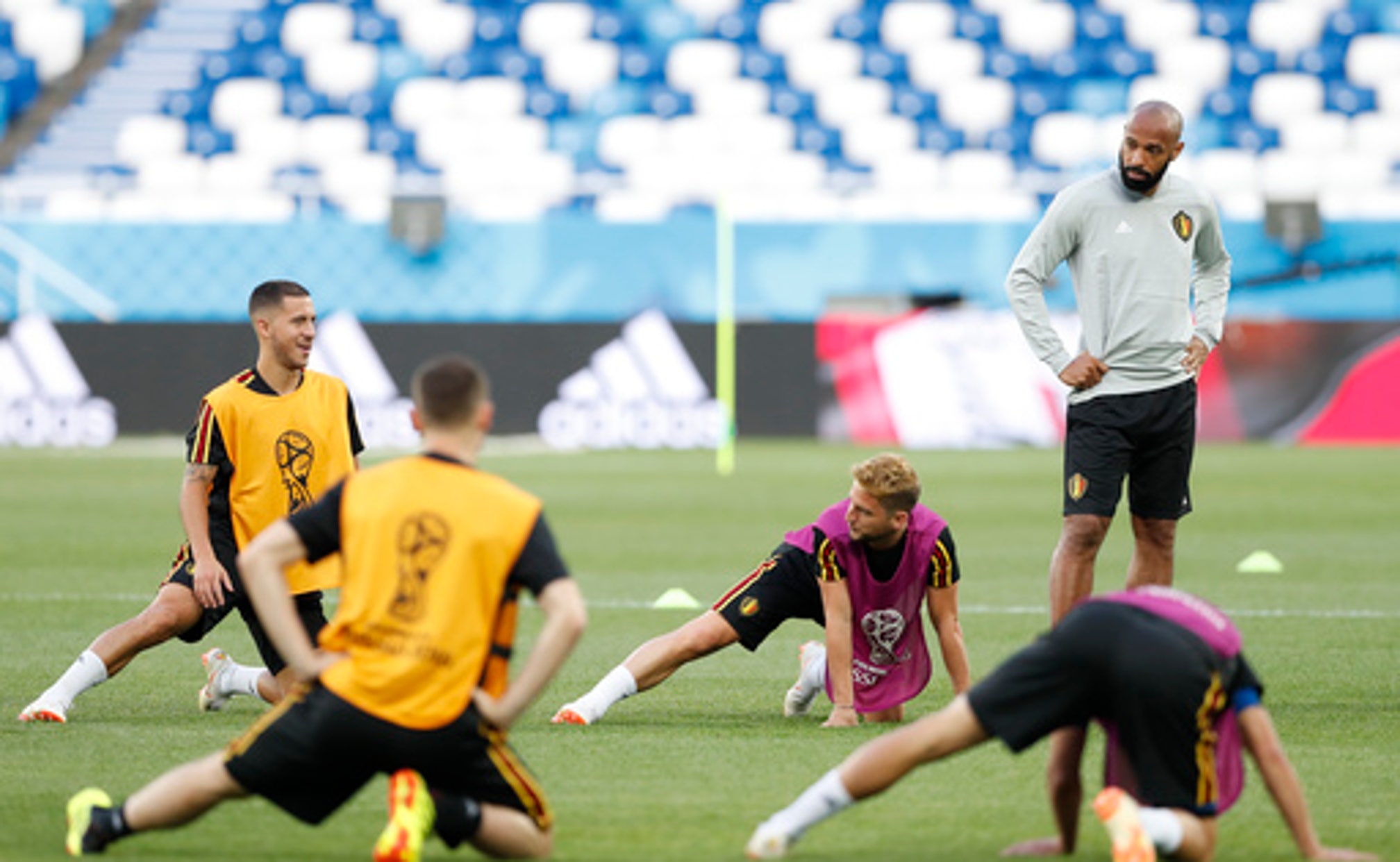 World Cup winner Thierry Henry now training Belgium strikers | FOX Sports