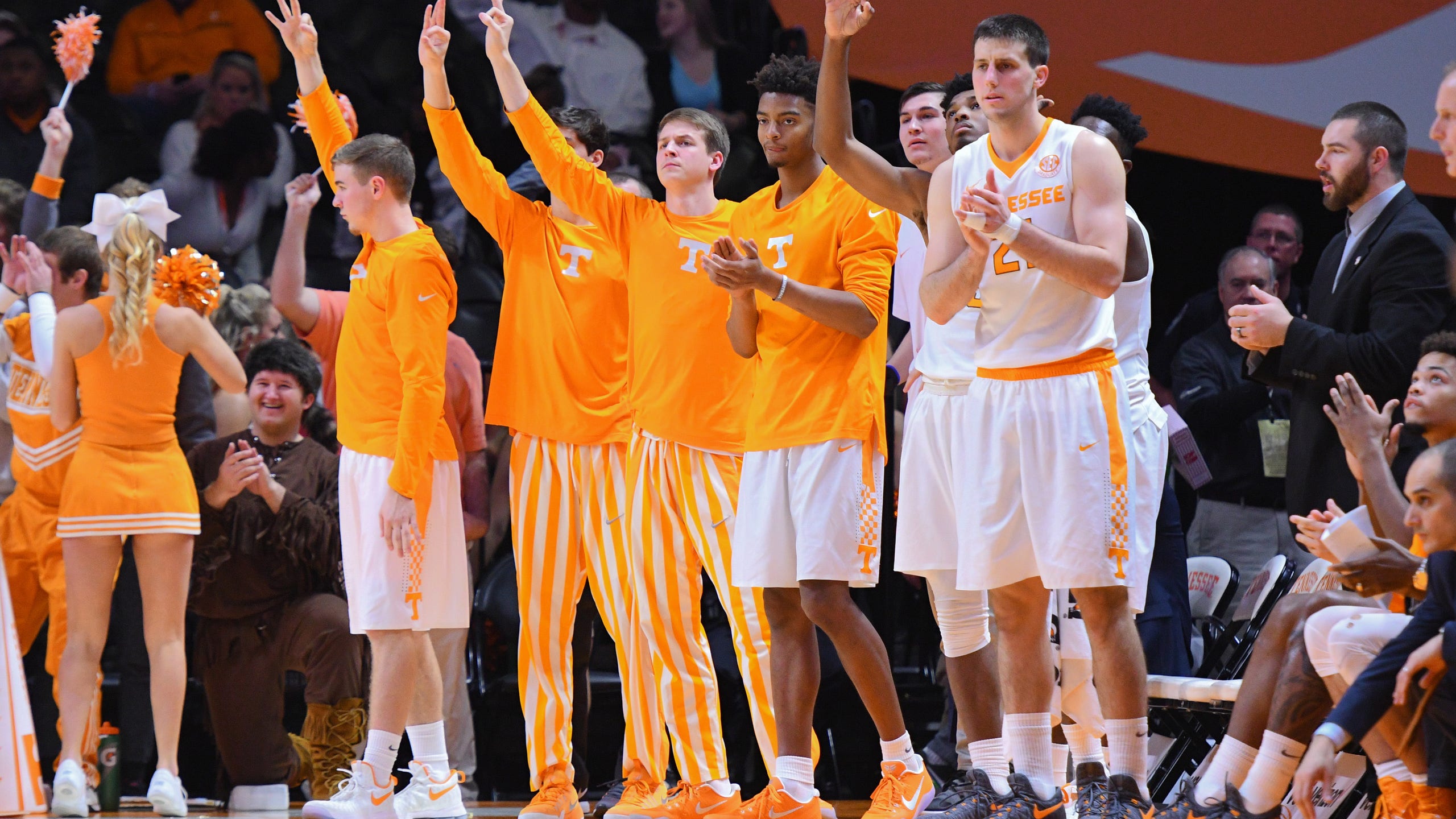 All for Tennessee Official Men's Basketball SEC Power Rankings for Jan ...