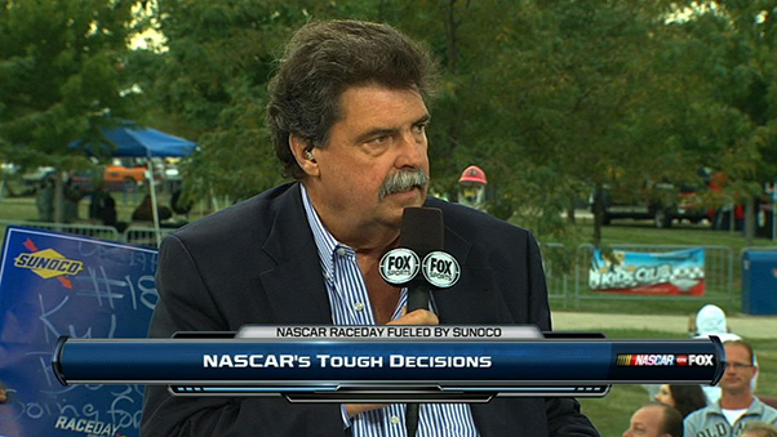 Mike Helton Explains NASCAR's Tough Decisions on FOX Sports 1 | FOX Sports