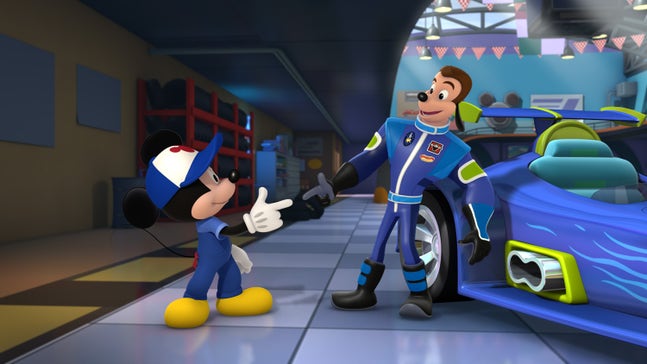 NASCAR Stars Team With Mickey Mouse In New Disney Show | FOX Sports