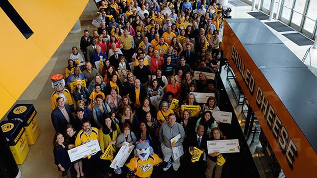 Preds Foundation Director Honored as Foundation Continues Work in ...