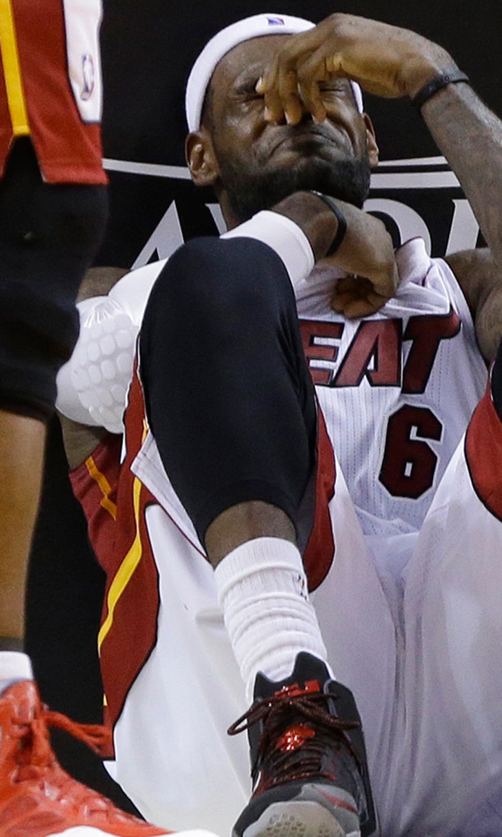 LeBron James, Heat shrug off Bobcats' best shot in Game 2 victory | FOX ...