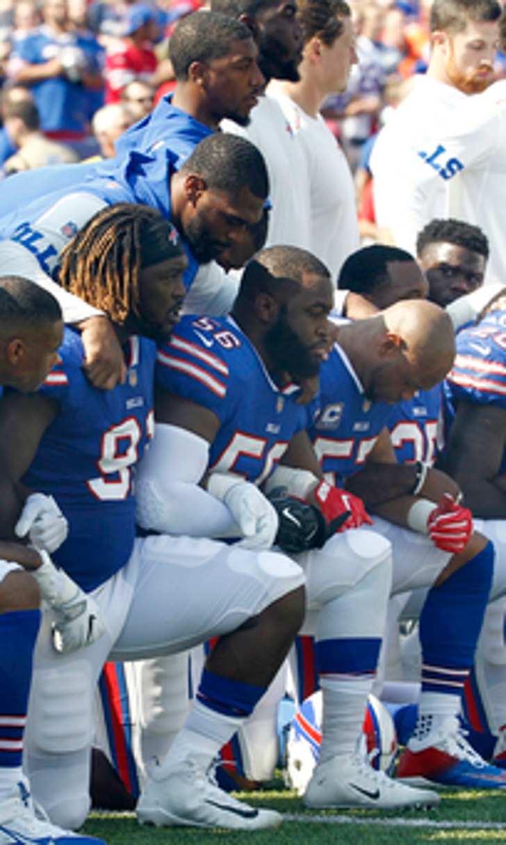 More than 200 NFL players sit or kneel during anthem | FOX Sports