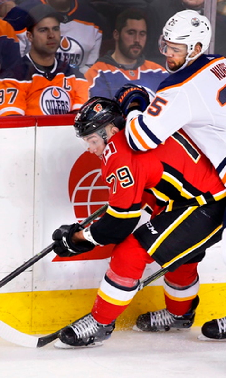 Hamilton starts Flames’ 3-goal first in 3-2 win over Oilers | FOX Sports