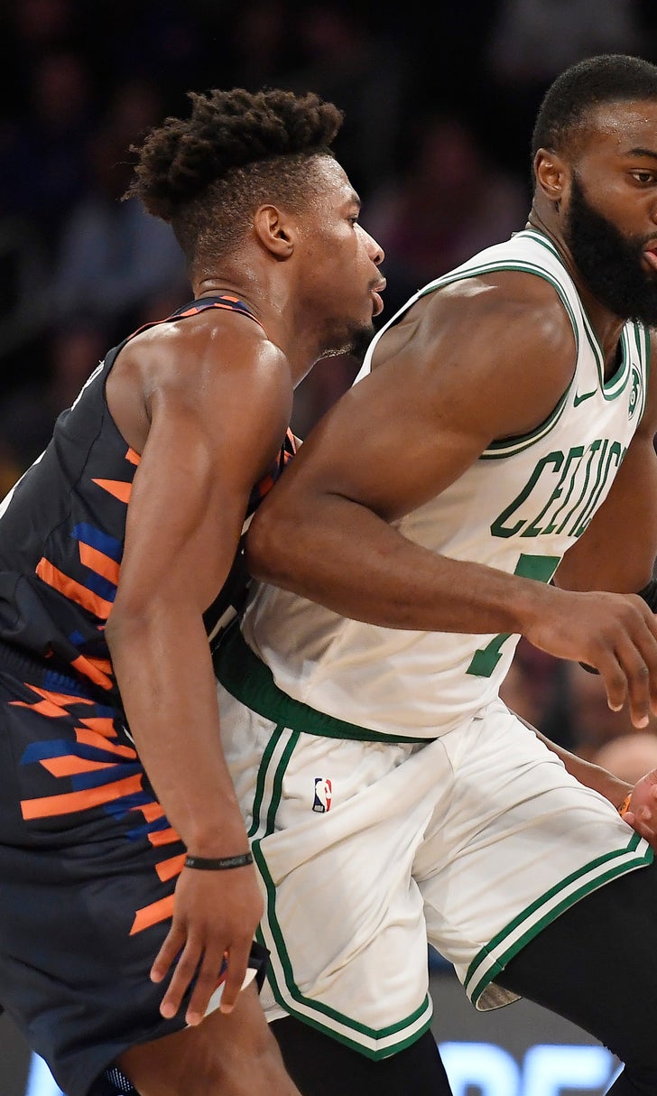 Tatum, Brown lead Celtics’ rally past Knicks | FOX Sports