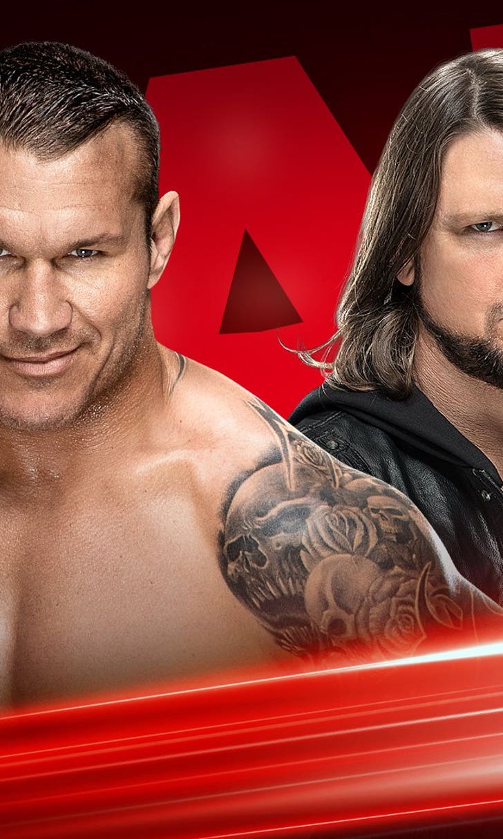 Randy Orton and AJ Styles set to battle on Raw | FOX Sports
