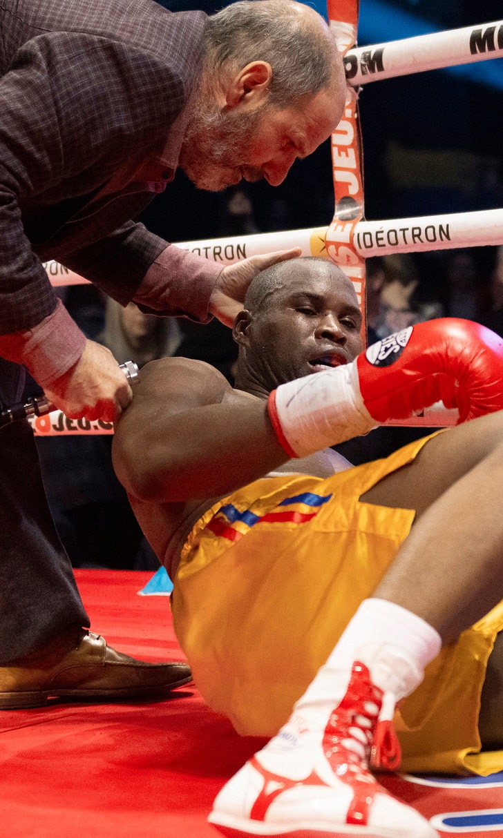 Canadian boxer Stevenson still in induced coma | FOX Sports