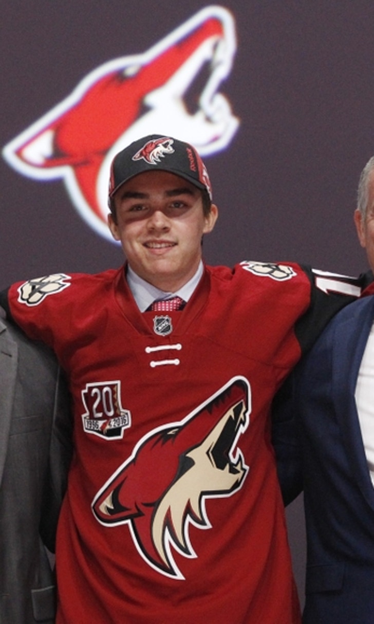 Arizona Coyotes' Clayton Keller Scores Two Goals For USA In WJC | FOX ...