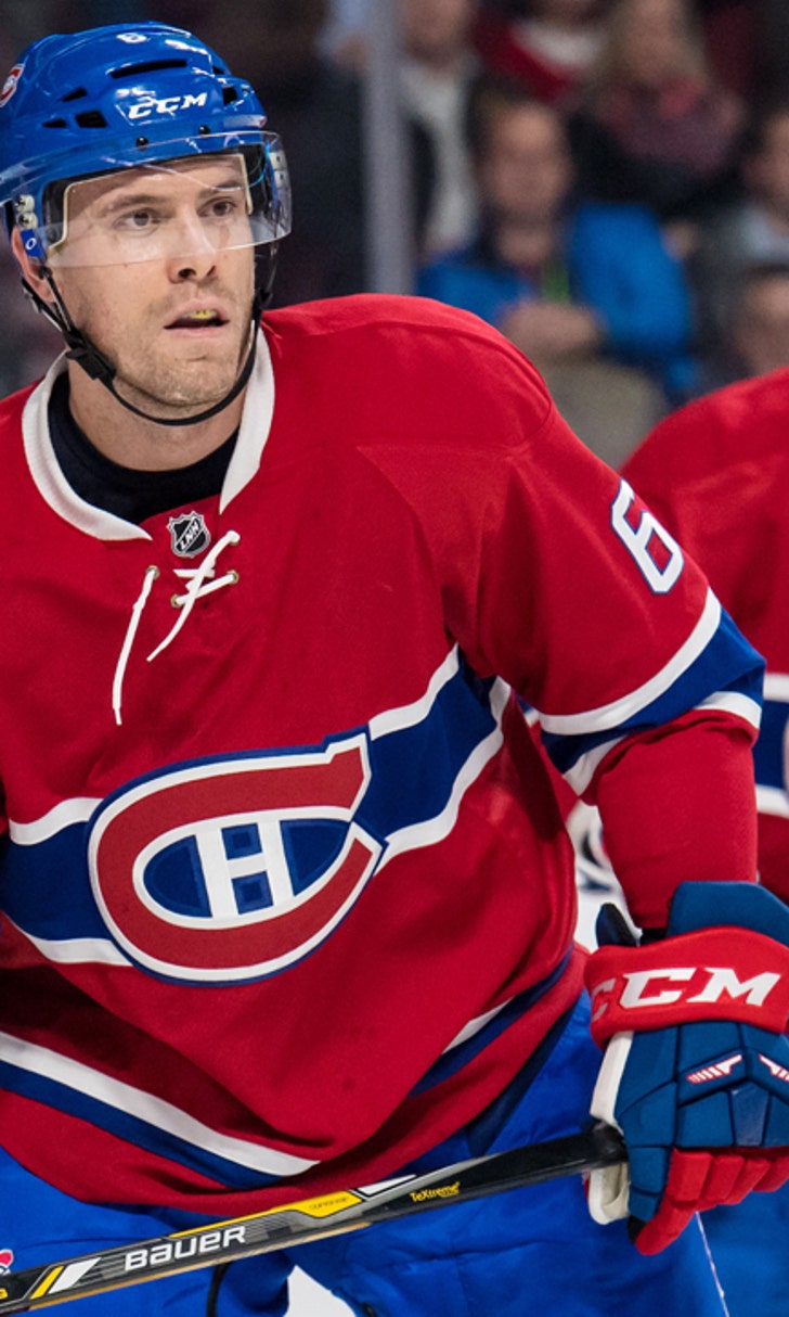 Shea Weber leading by example while adjusting to life in Montreal | FOX ...